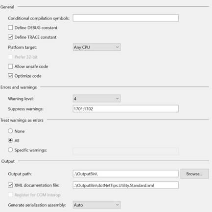 Properly Setting Up .NET Framework Projects